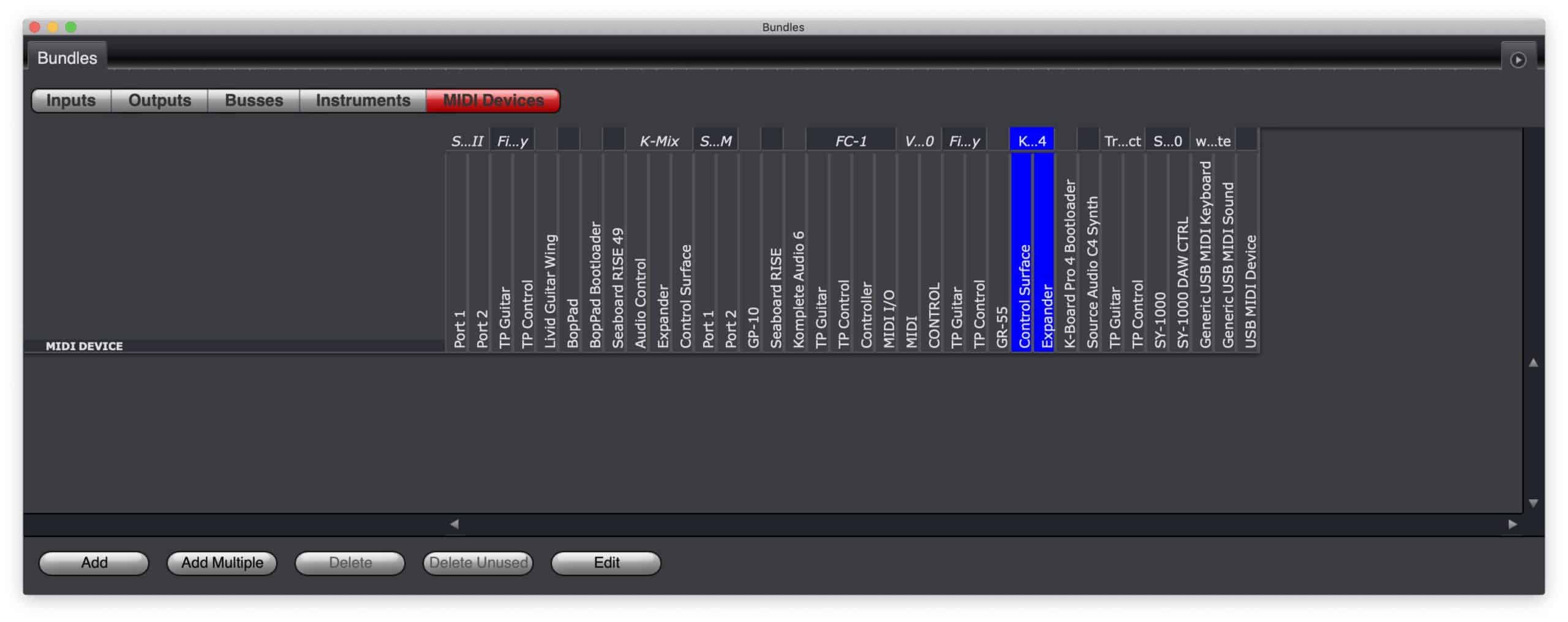 MPE and Multichannel Tracks in MOTU Digital Performer 11 - Synth and ...