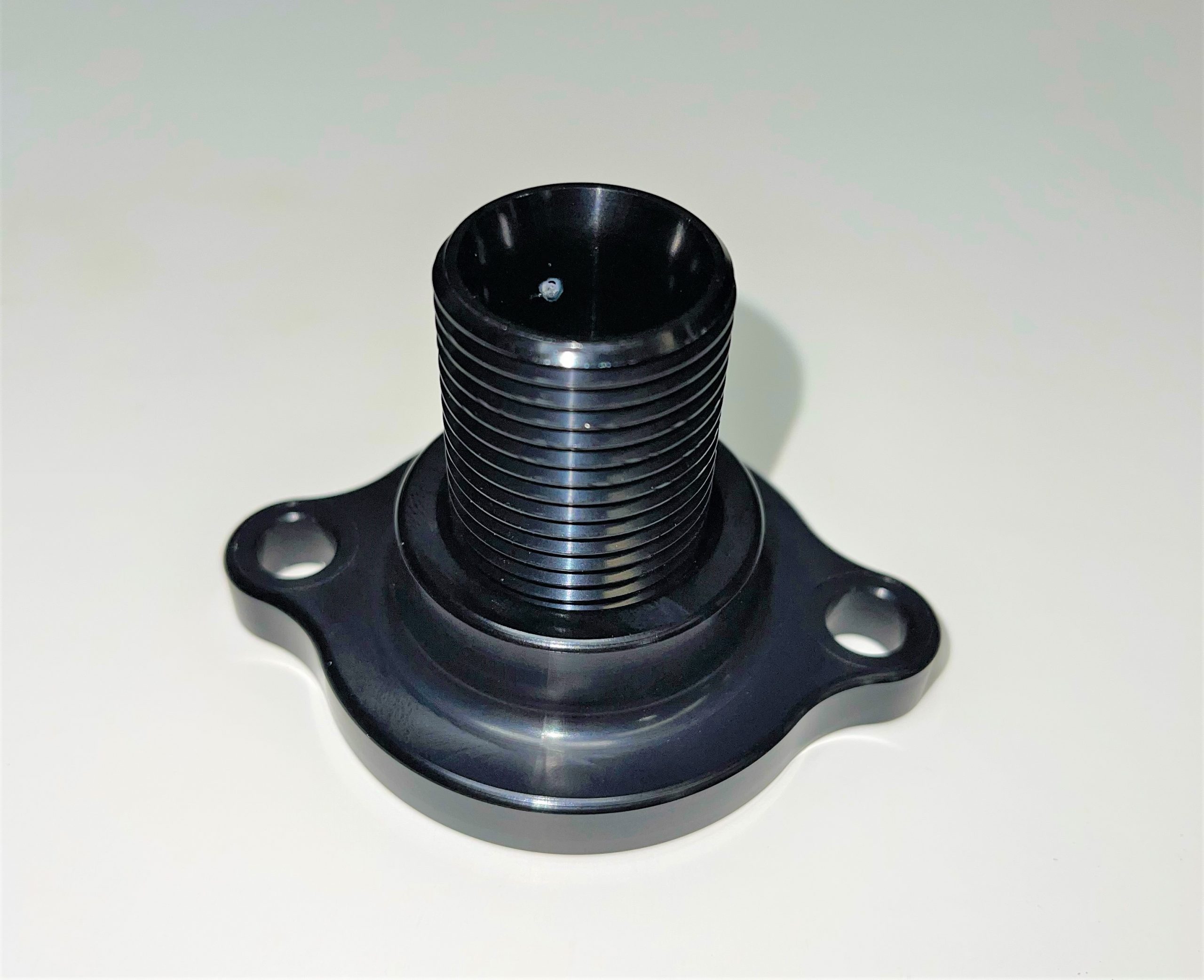 Chevrolet Non Bypass block adapter with 1” -12 nipple - System 1 Filters