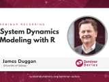 Webinar Highlights Recording System Dynamics Modeling With R