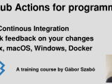 Github Actions For Programmers