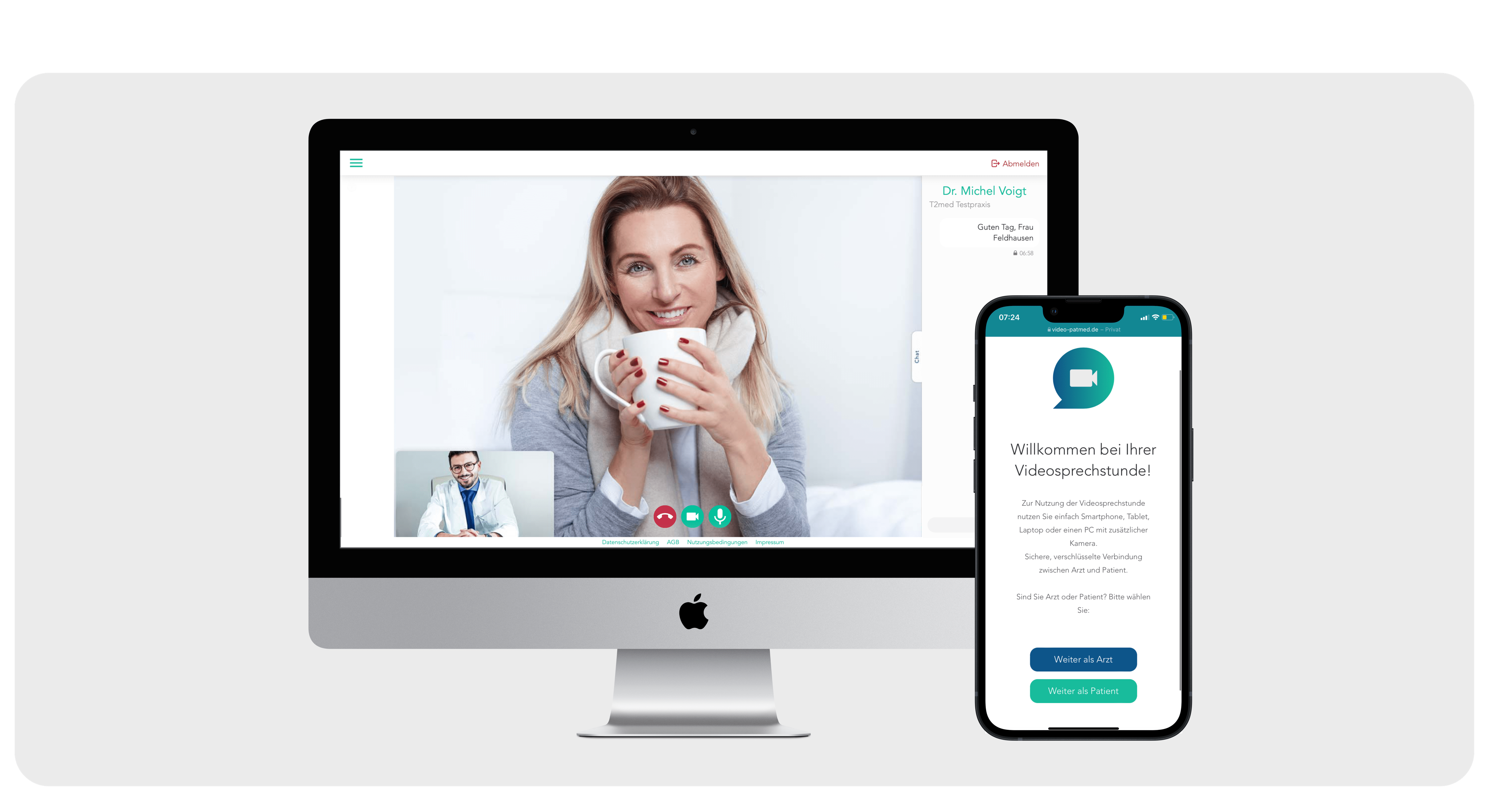 Die Videosprechstunde in T2med – T2med