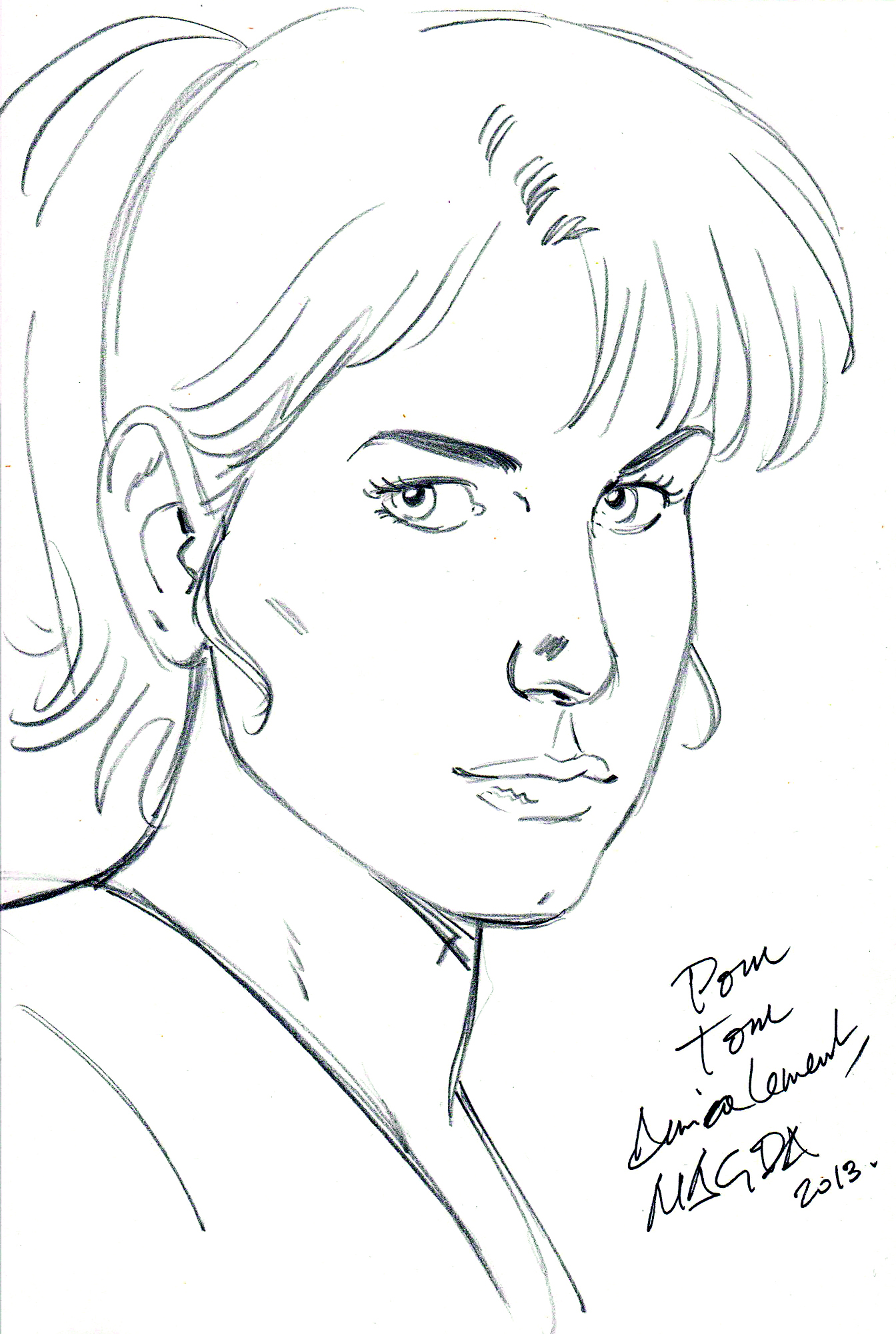 Das waren die Signierstunden mit Magda Seron, sowie Sarah Burrini ...