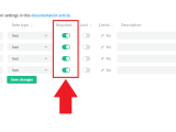 Column Settings