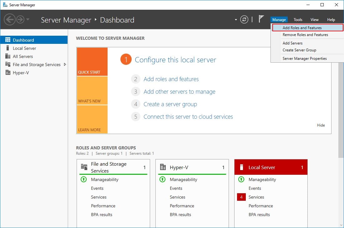 Installing Roles and Features to VHD in Windows Server 2016 – Jackson ...
