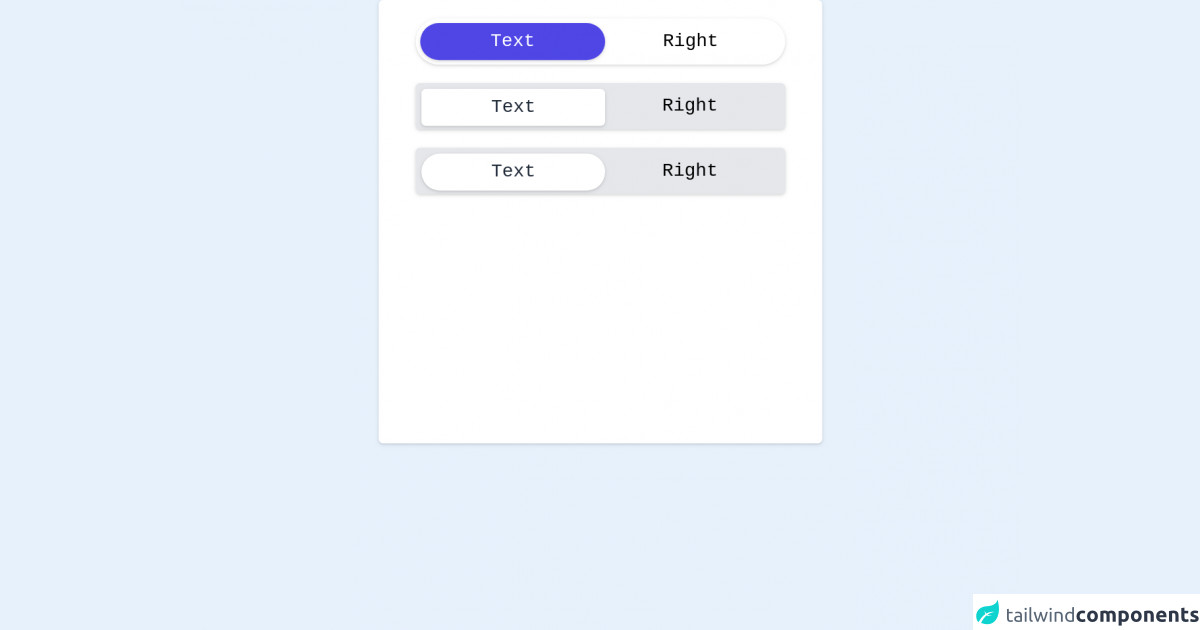 Tailwind Css Tabs Switch