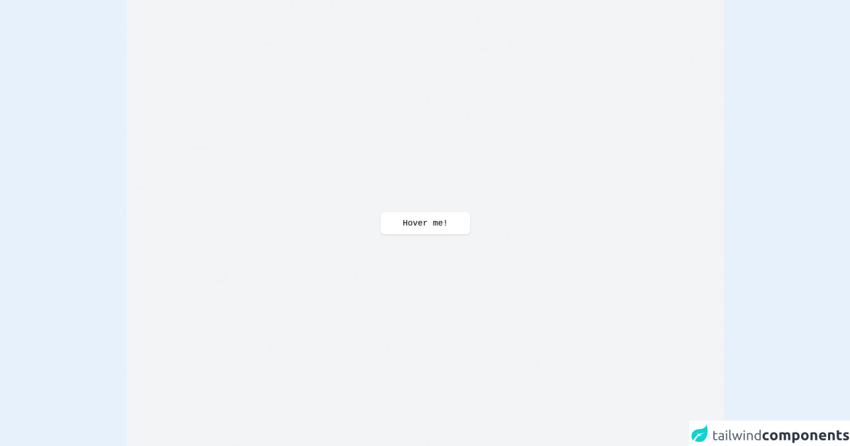 Tailwind Css Hover Button Effect