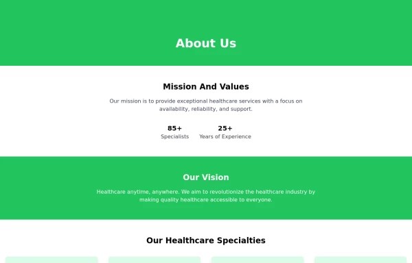 Simple About Us Section Tailwind Css Example
