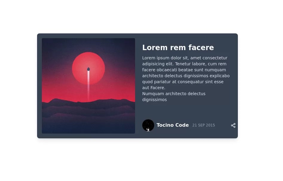 Article Card Tailwind Css Example
