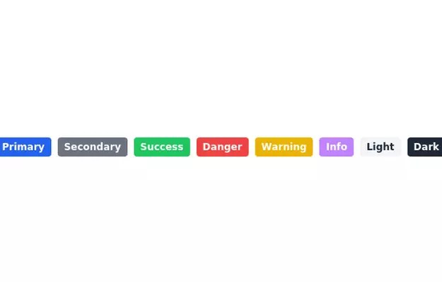 Bordered Badges Tailwind Css Example