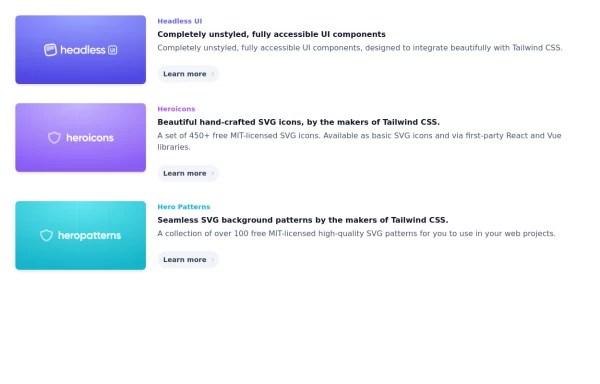 Card Grid For Blog Posts Articles Tailwind Css Example