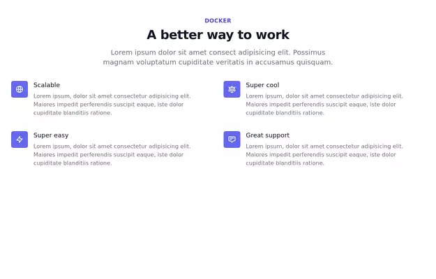 Feature Showcase Tailwind Css Example