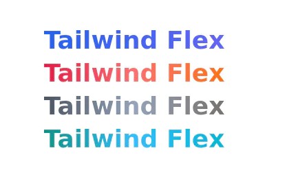 Transparent Text Tailwind Css Example