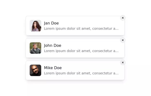 17 Free Notification Examples In Tailwind Css