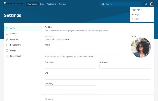 Order Sumamary Tailwind Css Example