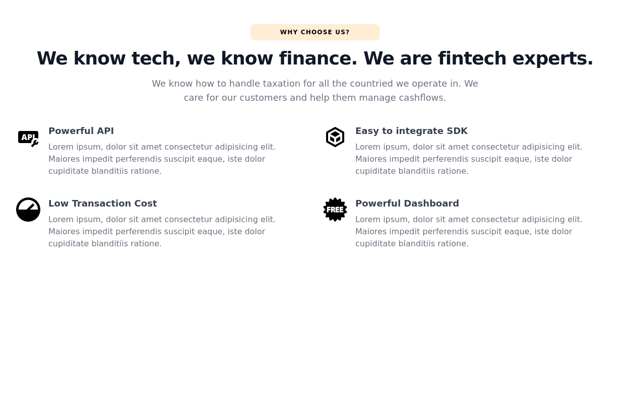 About Us Section Tailwind Css Example