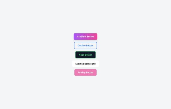 5 Different Style Of Button Tailwind Css Example