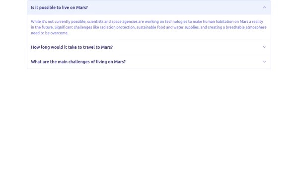24 Free Accordion Examples In Tailwind Css