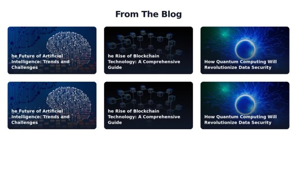 Blog Post Showcase Tailwind Css Example