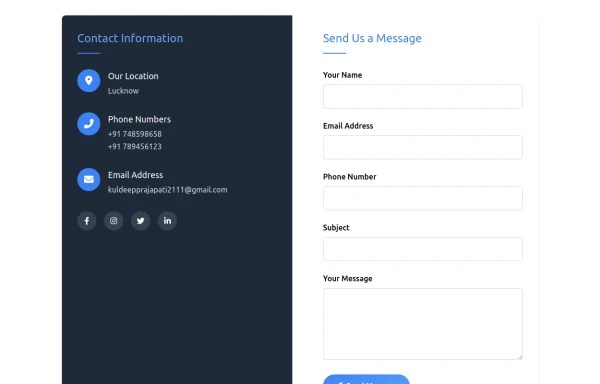 Otp Verification Page Tailwind Css Example