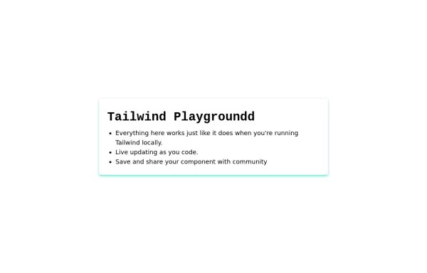 Demo Dev Tailwind Css Example