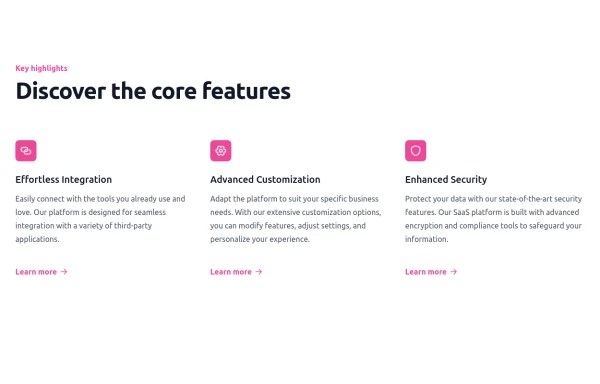 Feature Section Htmlwind Tailwind Css Example