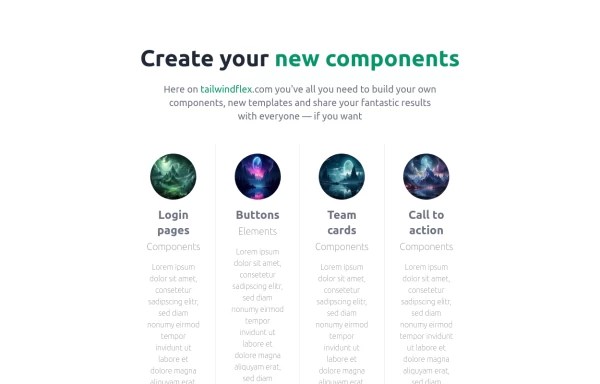 Features Tailwind Css Example