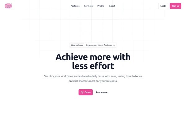 Hero Section Htmlwind Tailwind Css Example