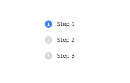 27 Free Steps Examples In Tailwind Css