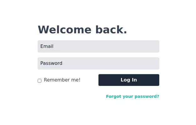 Registration Form Tailwind Css Example