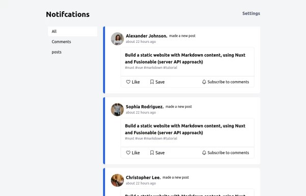 Animated Notification Tailwind Css Example