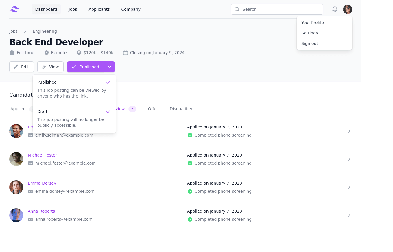 114 Free Header Examples In Tailwind Css
