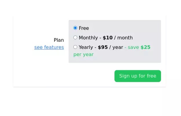 Order Sumamary Tailwind Css Example