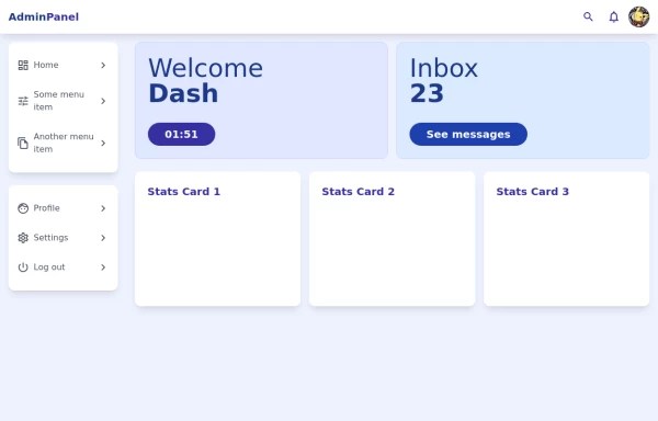 Tailwind Dashboard Tailwind Css Example