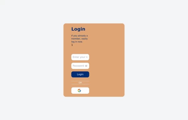 Responsive Login Form With Image Tailwind Css Example