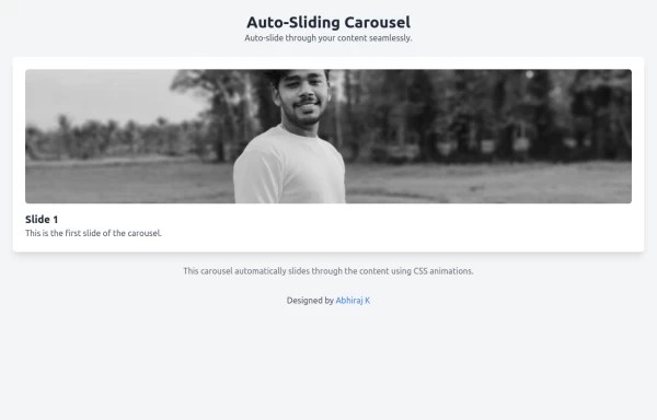 Responsive Slider Carousel Tailwind Css Example