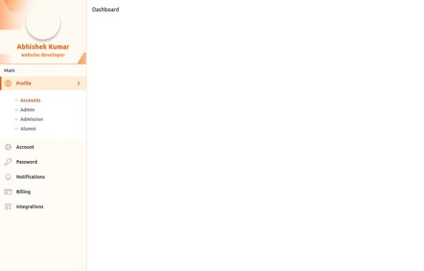 Responsive Sidebar Tailwind Css Example