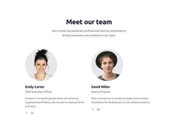 Team Section Htmlwind Tailwind Css Example