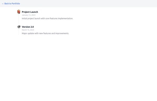Timeline Tailwind Css Example