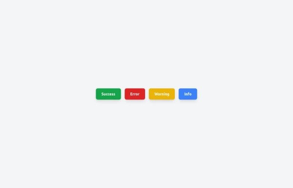 Toast Notifications Tailwind Css Example