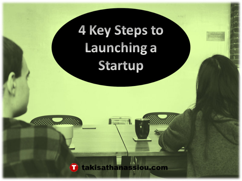 4 Key Steps to Launching a Startup - Takis Athanassiou