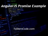 Angularjs Promise Example