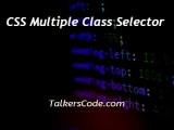 Css Multiple Class Selector