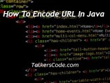 How To Encode Url In Java