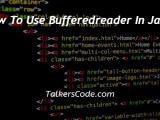 How To Use Bufferedreader In Java