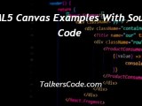 Html5 Canvas Examples With Source Code