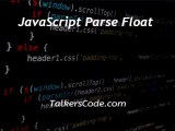 Javascript Parse Float