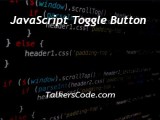 Javascript Toggle Button