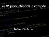 Php Json Decode Example