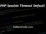 Php Session Timeout Default