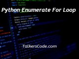 Python Enumerate For Loop